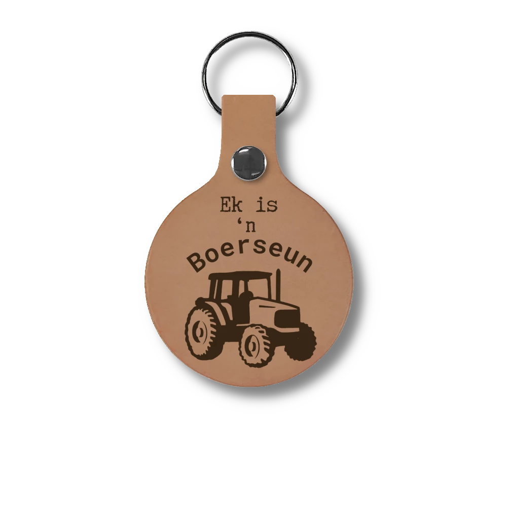 Boerseun sleutelhouer - MPR Leatherworks Gifts
